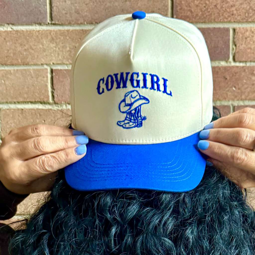 Embroidered Baseball Hat | Cowgirl Boots Trucker Hat – DSY Lifestyle